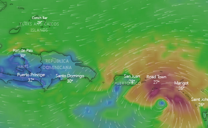 Emiten aviso de huracán para Puerto Rico y alertan de lluvias e inundaciones - LosMocanos.com